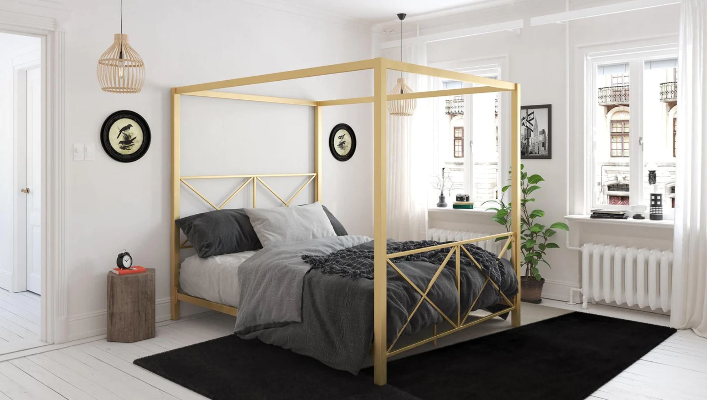 Canopy Bed Frame: The Timeless and Elegant Addition to Your Bedroom ...