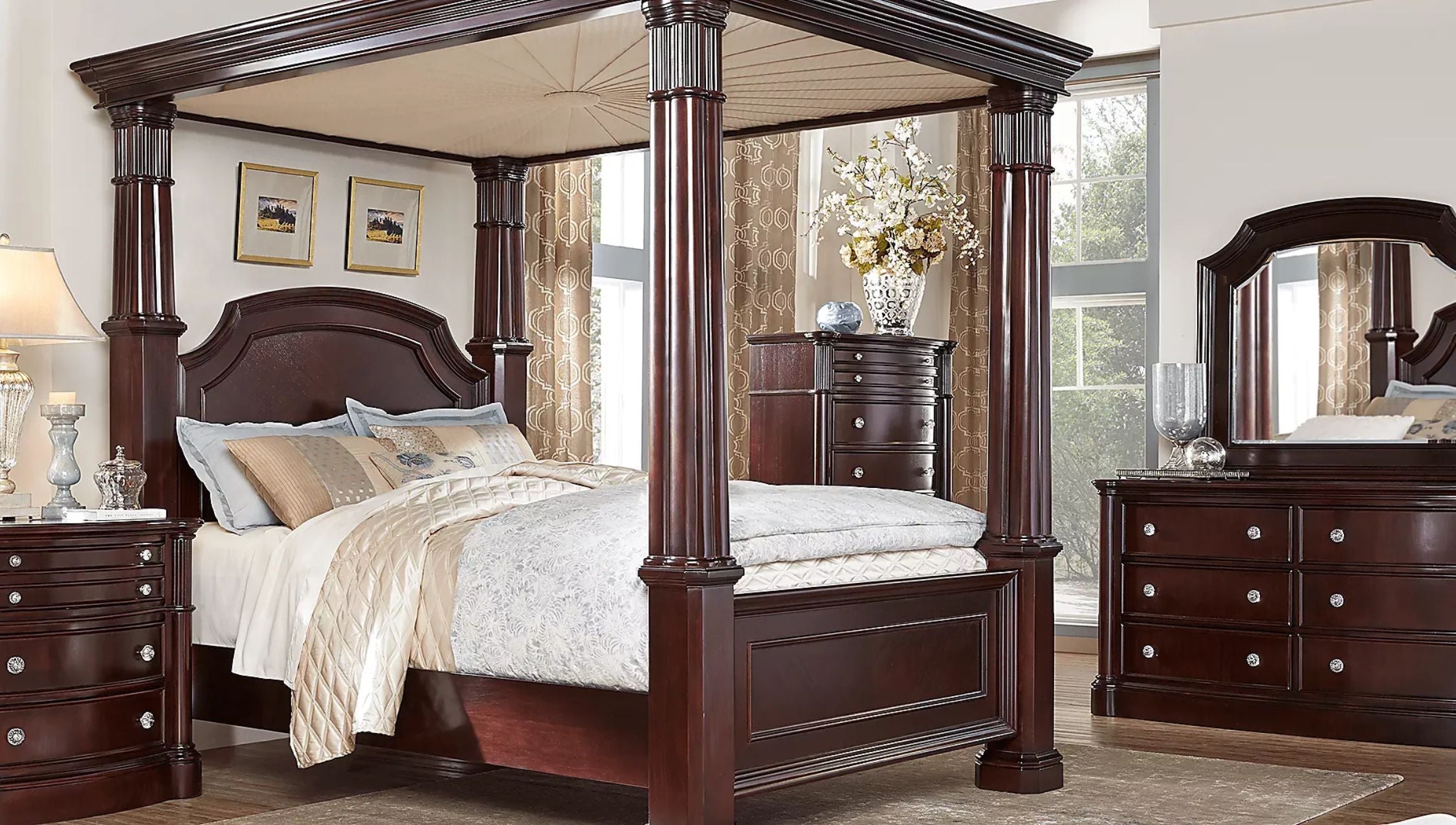 Transform Your Bedroom with a King Canopy Bed | Yetibeds